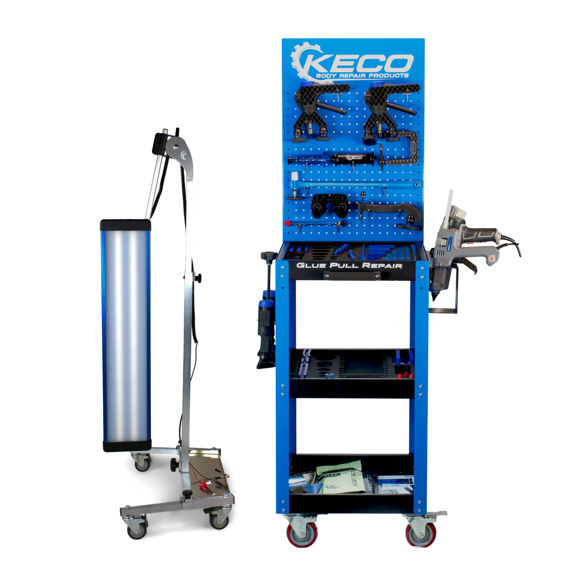 KECO GPR Finish System with Compact Shop Cart — Keco Tabs UK
